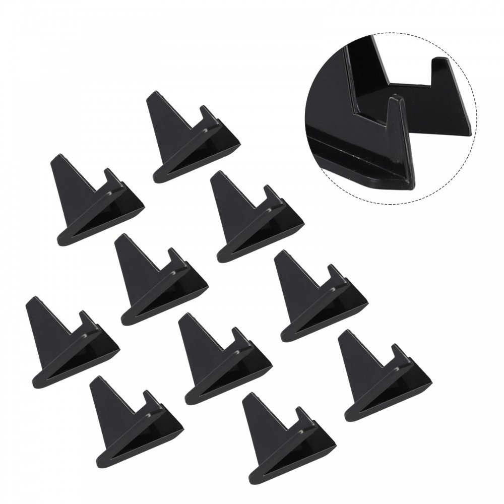 Compact and Stable Triangle Display Stand for Collectibles Acrylic ...