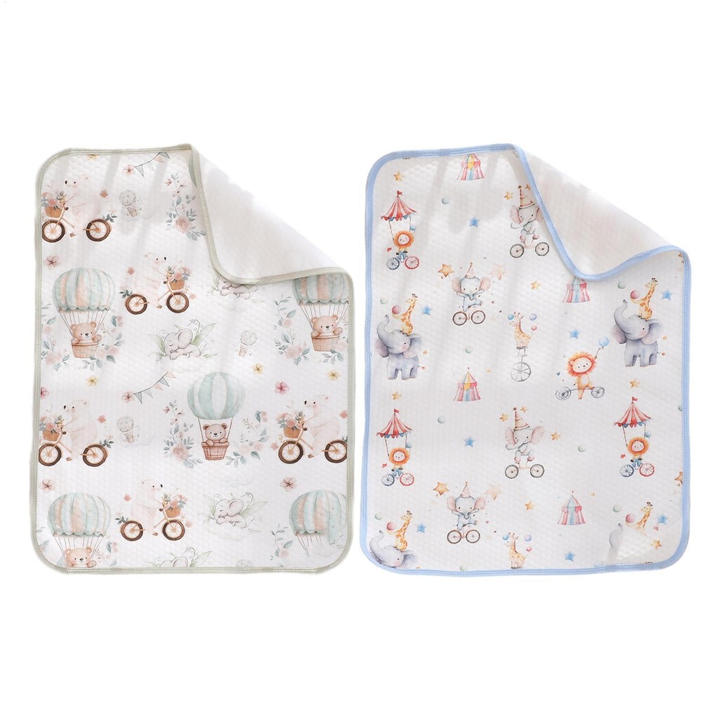 Diaper Changing Mat Toddler Bed Sheets Washable Bassinet Pee Liner Mat ...