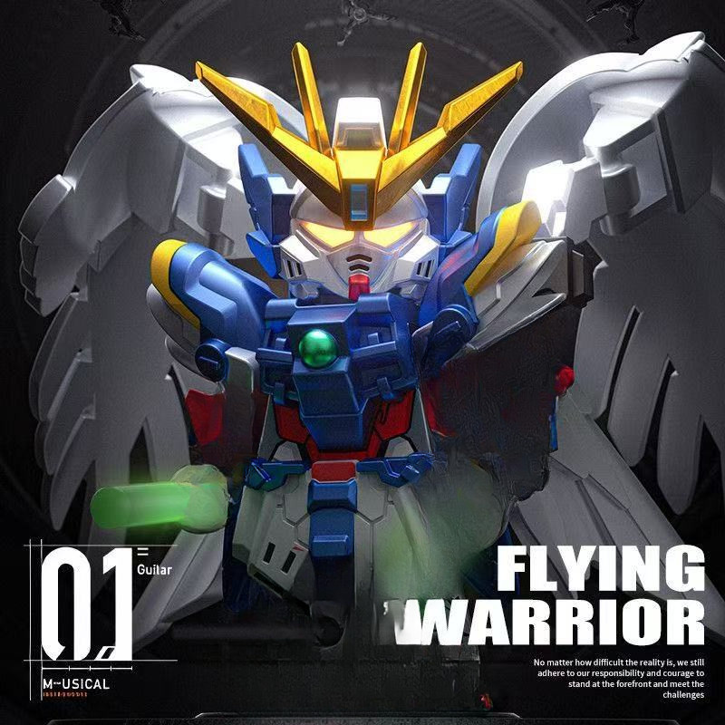 Light Show Mecha Warrior Blocks Gundam Building Figures Toy | Shopee ...