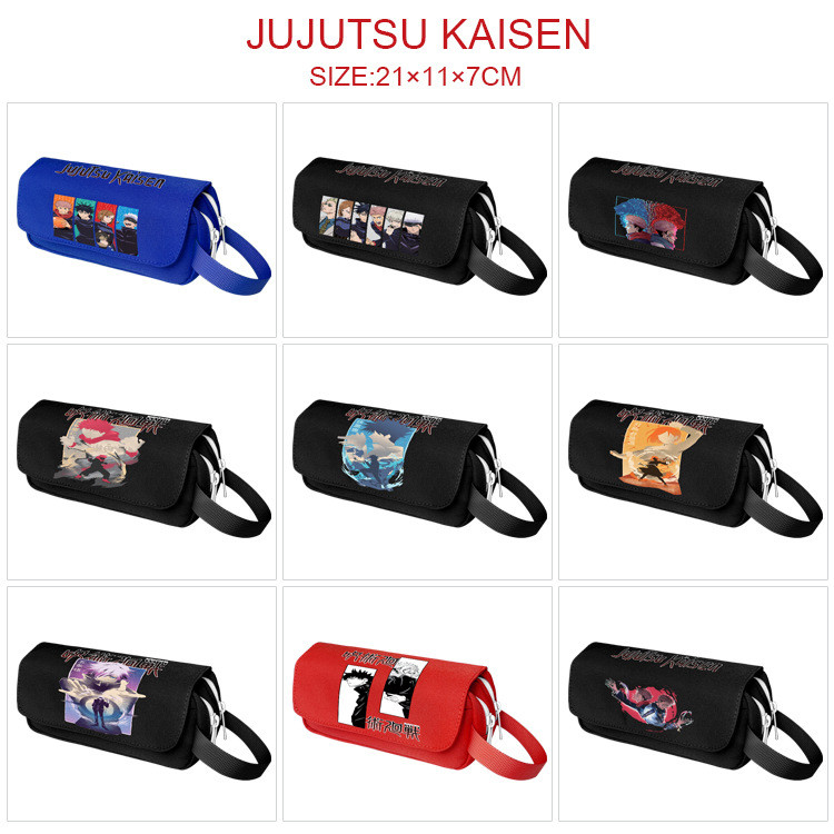 Jujutsu Kaisen Gojo Satoru Nanami Kento Cartoon Canvas Pencil Case ...