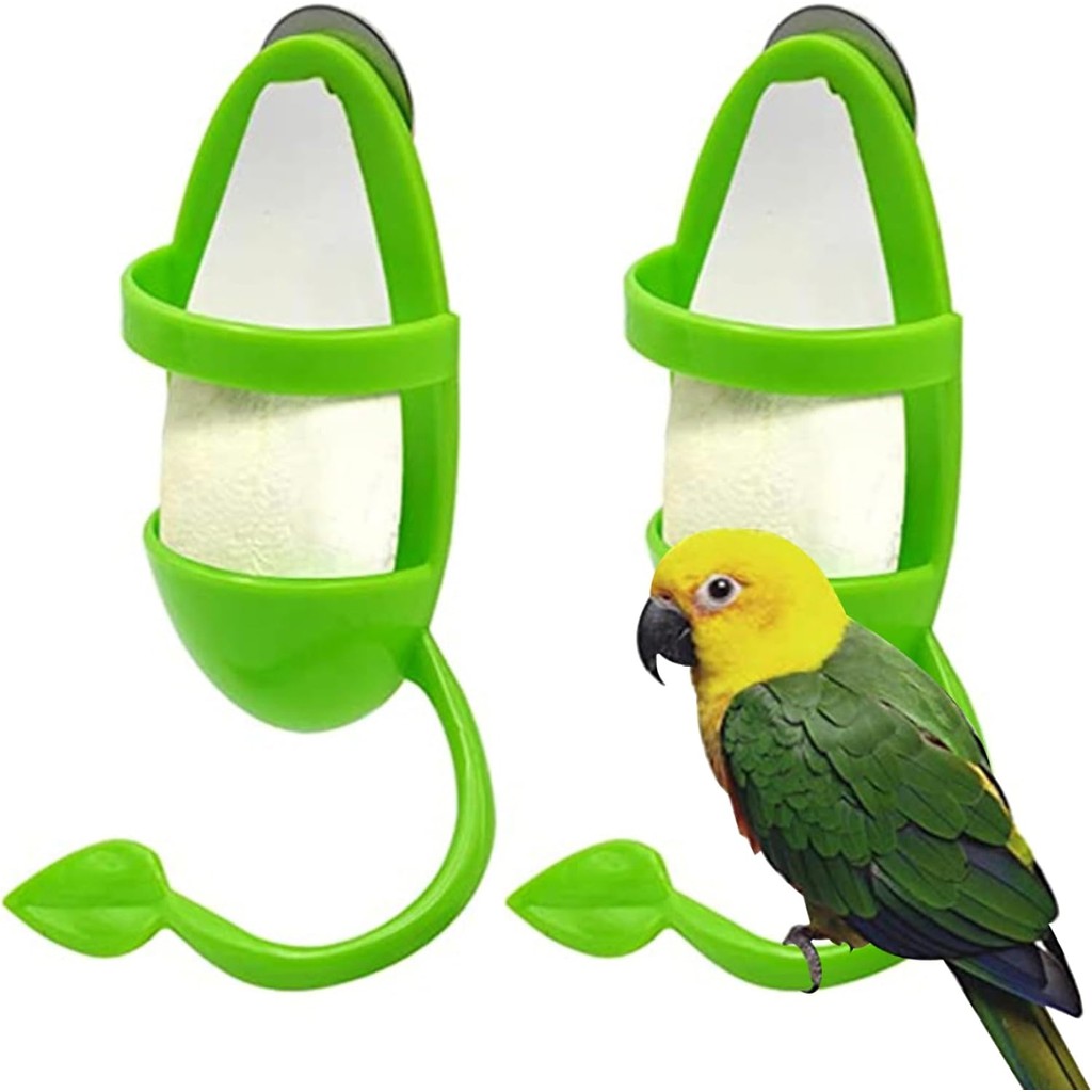 Bird cuttlebone Holder Bird Food Holder Racks Plastic Cuttlebone Holder ...