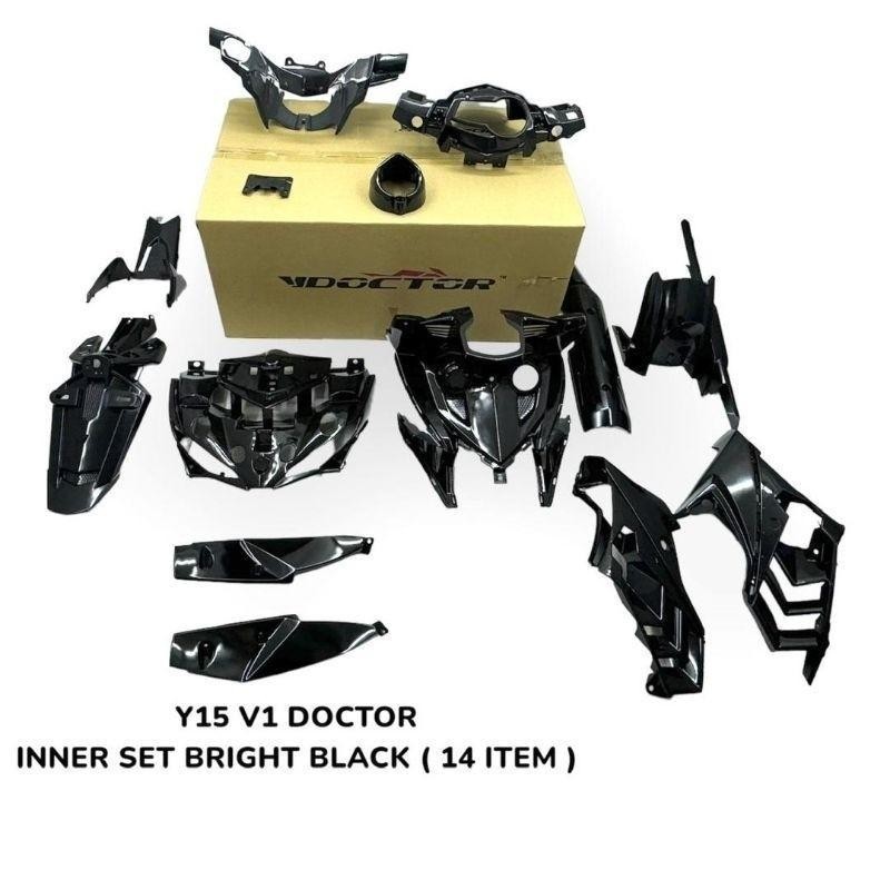 Inner Hitam Kilat Cover Set Y15ZR V1 V2 LC135 V4 V5 V6 V7 V8 inner set ...