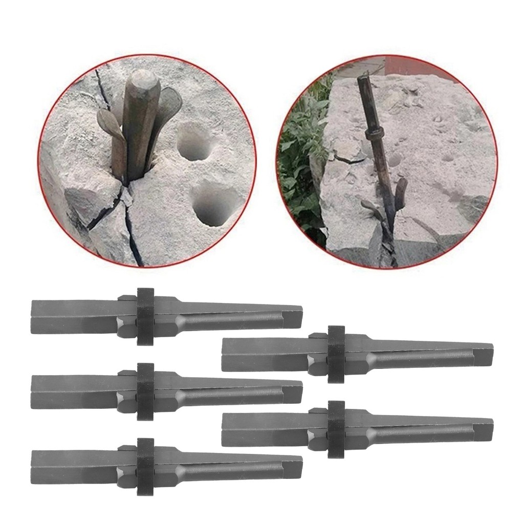 Stone Splitter Tools Concrete Marble Grey PREMIUM STEEL Pcs Rock ...