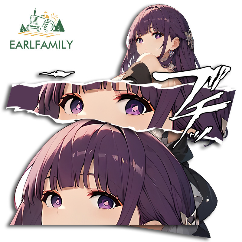 EARLFAMILY 13cm Frieren Beyond Journey’s End Ubel Fern Car Sticker ...