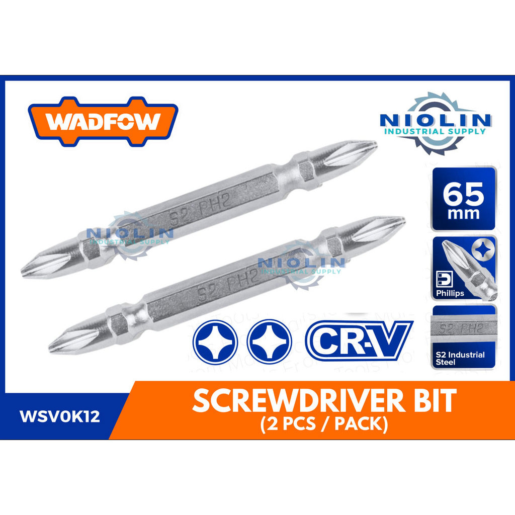 WADFOW 2pcs Magnetic Philip Screw Driver Bit PH2 x 65mm | Shopee ...