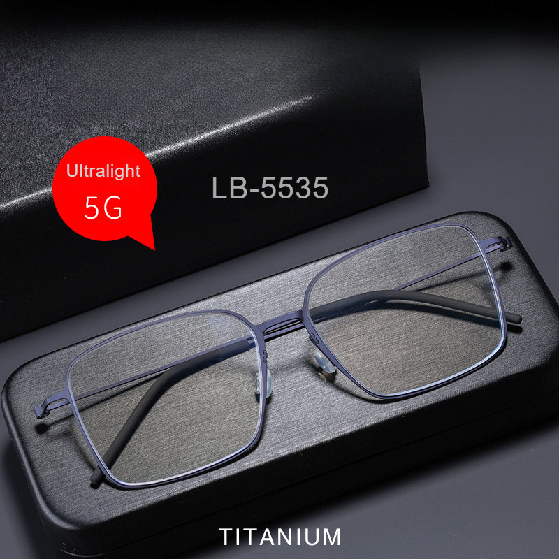 Ultralight Titanium Glasses Frame for Man Woman Denmark Screwless ...