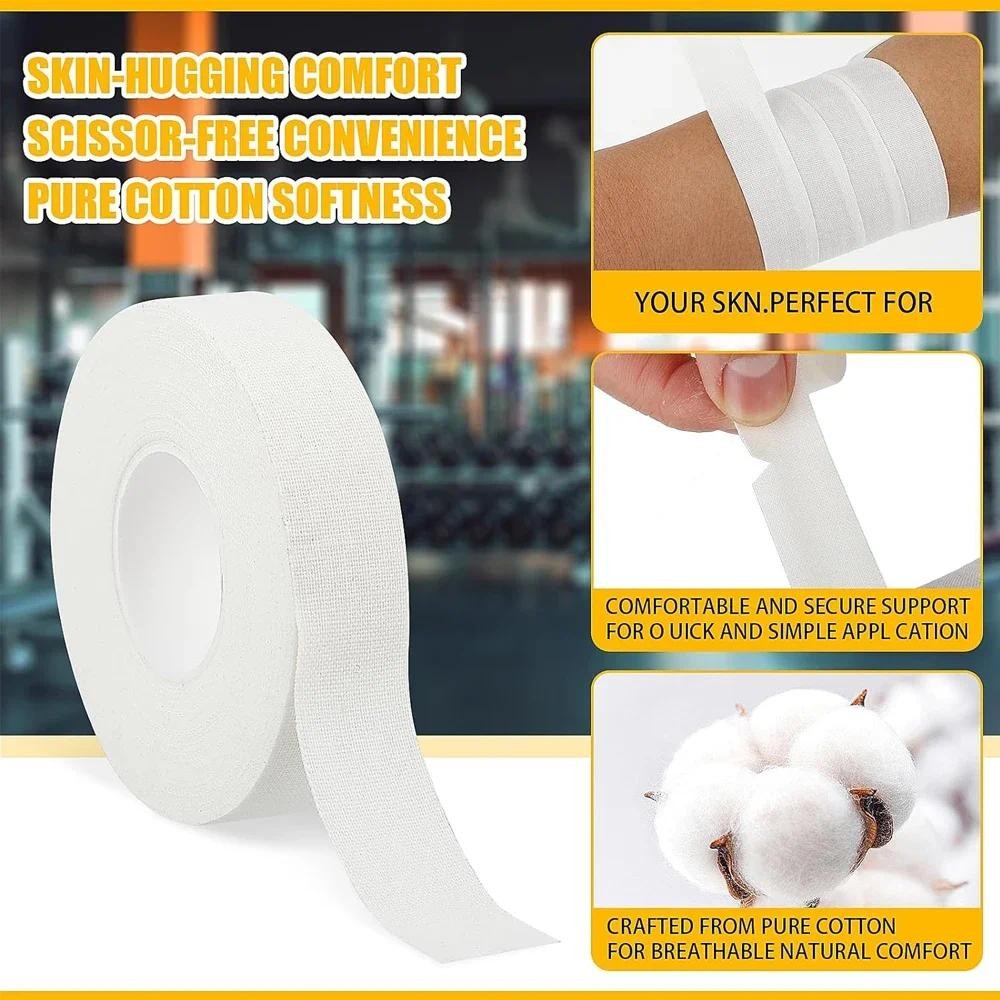 2 Rolls Finger Tape Skin-Friendly Fingers Athletic Sports Tape for ...