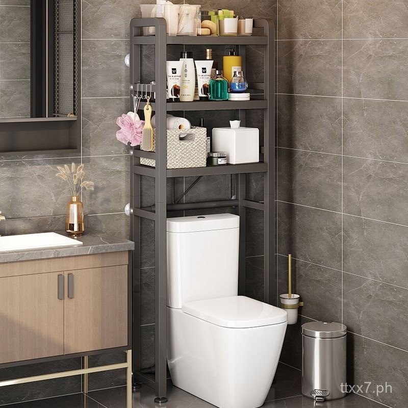 Washing Machine Storage Rack Roller Flip Balcony Toilet Toilet Upper ...