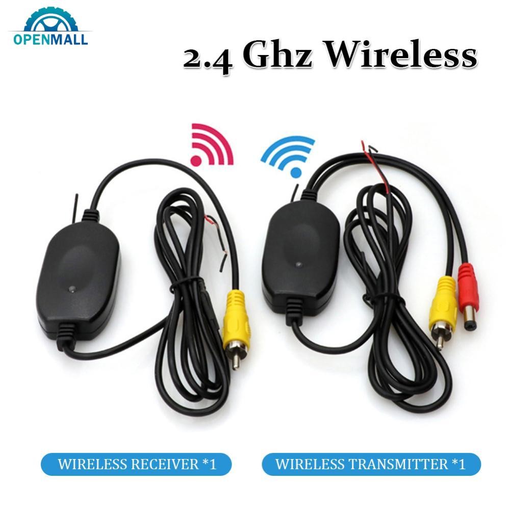 OPENMALL 12V 2.4G Wireless Car Reverse Rear View Backup Camera and ...