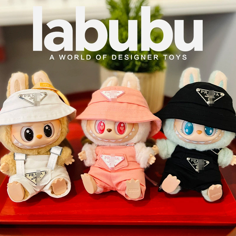 Luxury labubu macaron clothes rompers pants hat Labubu V1 V2 clothes ...