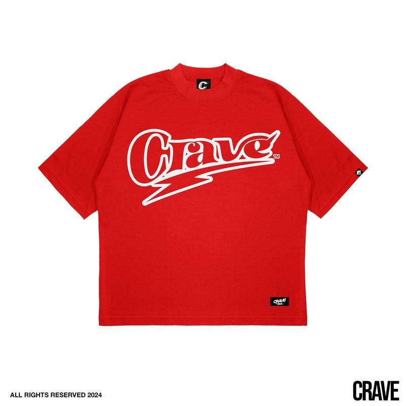 Crave Tempo 1.1 shirt (Official tiktok shop) Menswear Red Streetwear ...