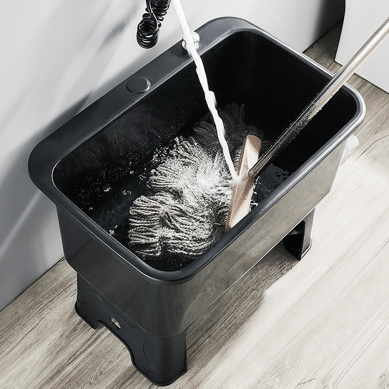 Mop Pool Balcony Wash Mop Pool Household Bathroom High Foot Floor Mop ...