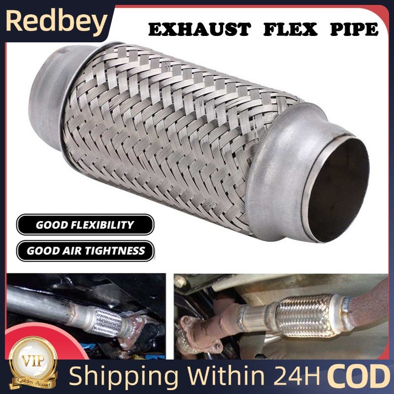 Exhaust Flex Pipe Stainless Flex Car Weld Flexible Tube | Shopee ...
