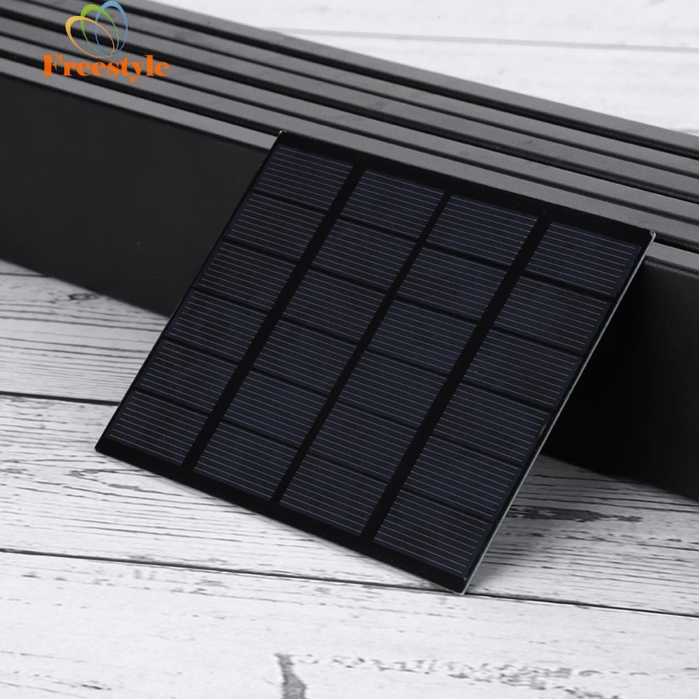 1.5W 6V Mini Solar Panel 110x92mm Polysilicon DIY Solar System Plate ...
