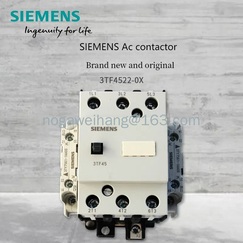 SIEMENS 3TF45 Ac contactor 3TF4522-0XM0/0XF0/AC220V(new original) in ...
