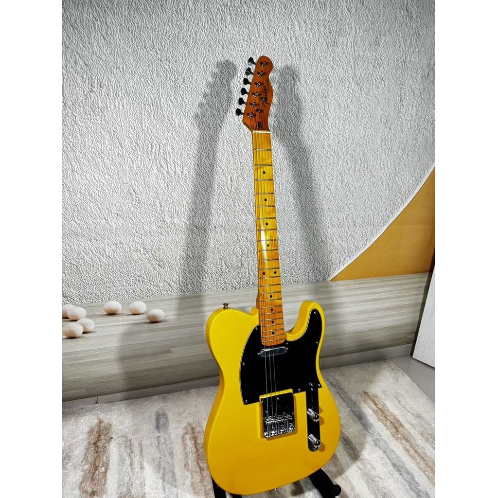 Fender American Professional Telecaster Electric Guitar Metal Yellow ...