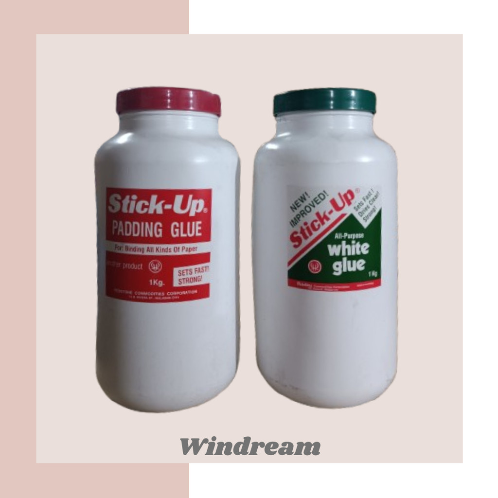 Stick Up Padding Glue White and Red 1KG | Shopee Philippines
