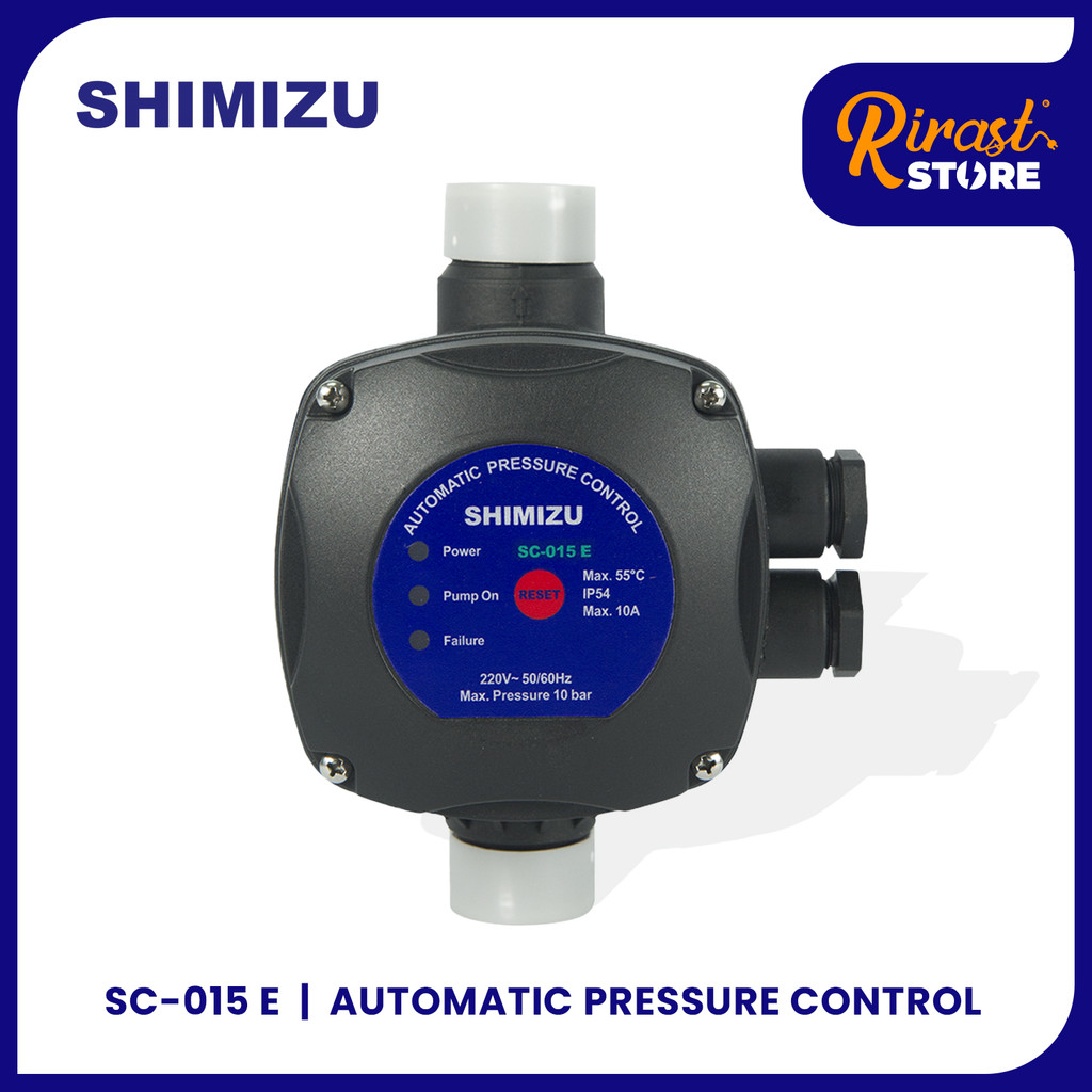 Rirast- SHIMIZU WATER PRESSURE CONTROL PUMP SC-015 E | Shopee Philippines