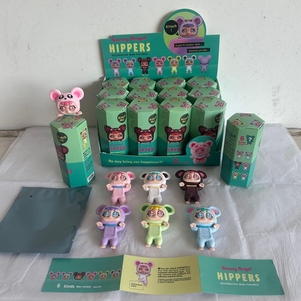 Sonny Angel Baby Three 12pcs Mini Decorative Figure Home TV Decorations ...