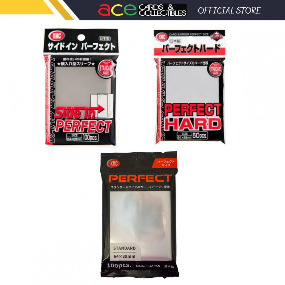 KMC Card Sleeve Barrier Clear Standard Size - Perfect Fit (K-Pop ...