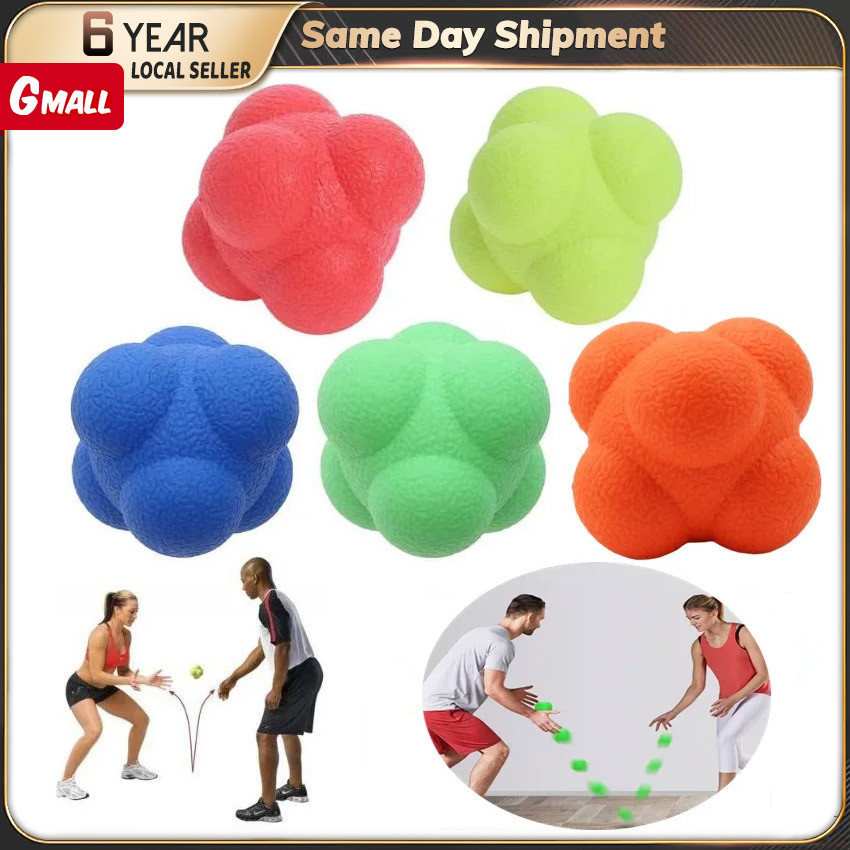 Hexagon Reflex Training Silicone Agility Coordination Reflex Exercise ...