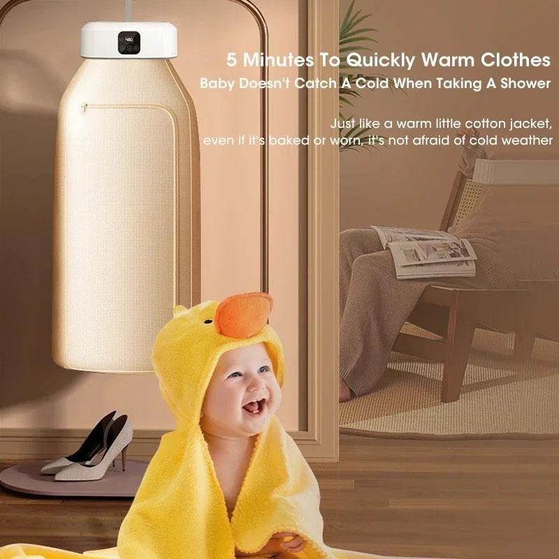 Portable Clothes Dryer Machine Electric Foldable Clothes Dryer Heater ...