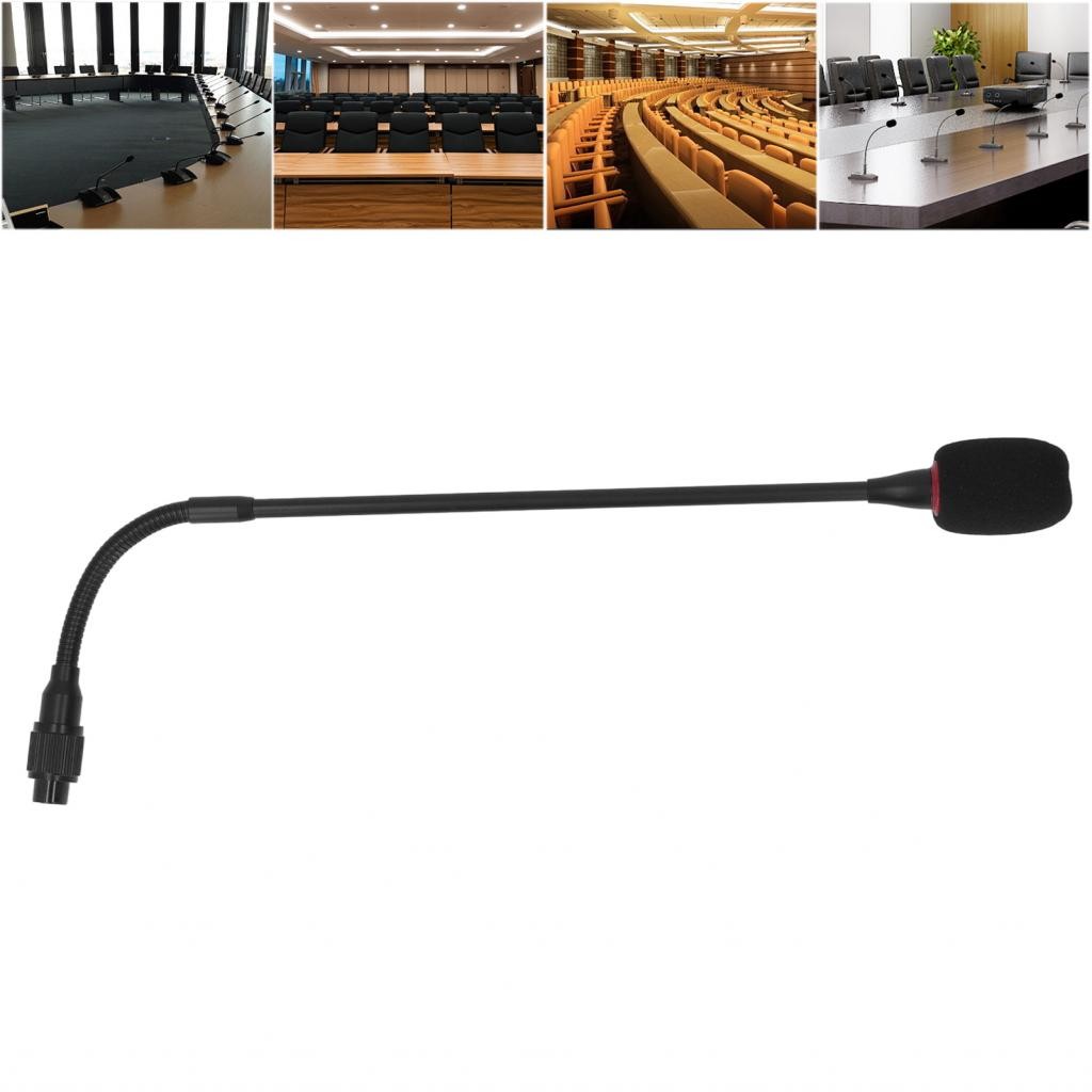 Gooseneck Microphone Aluminum Alloy Condenser 16.5in for School Large ...