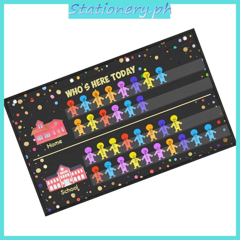 Stat Classroom Attendance Chart Who is Here Today Chart Teacher ...