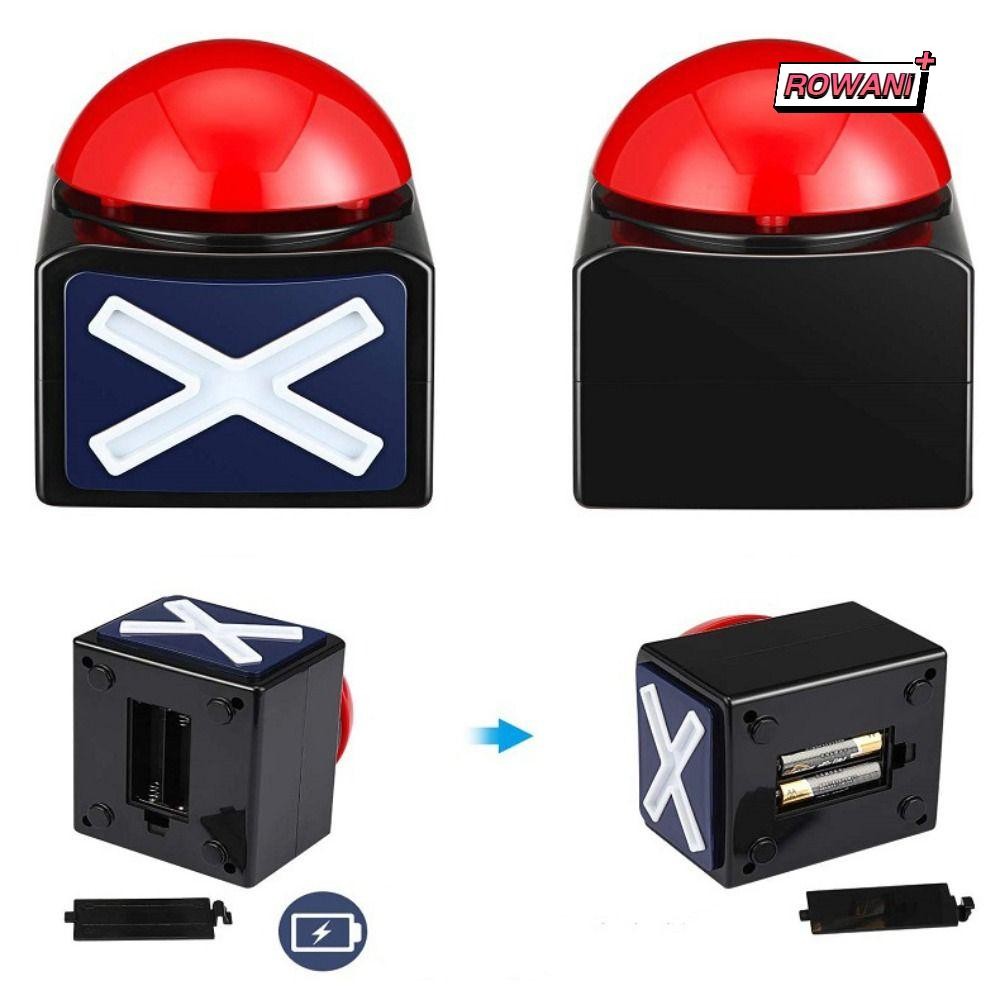 ROWAN1 Red Game Buzzer, Sounding Toy with Sound Light Game Answer ...