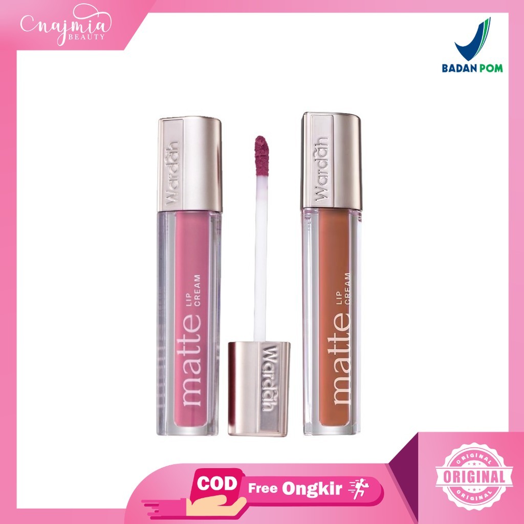 Najmia 2 - Wardah Exclusive Matte Lip Cream 4 Gr / Wardah New Shade ...