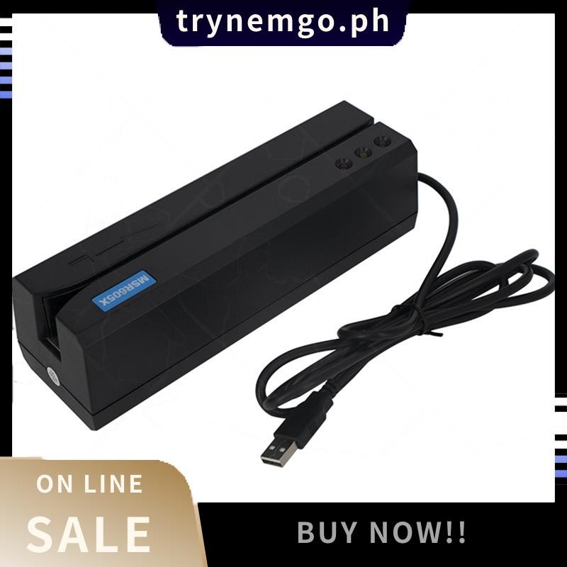 Available MSR605X Magnetic Stripe Card Reader Writer Encoder Magstrip ...