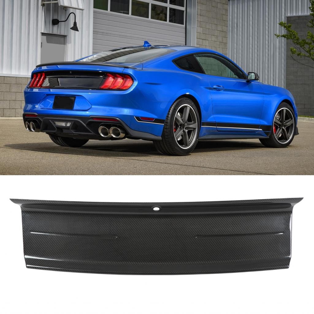 Bacony Rear Door Trunk Lid Cover Self Adhesive Tailgate Bezel 3D Visual ...