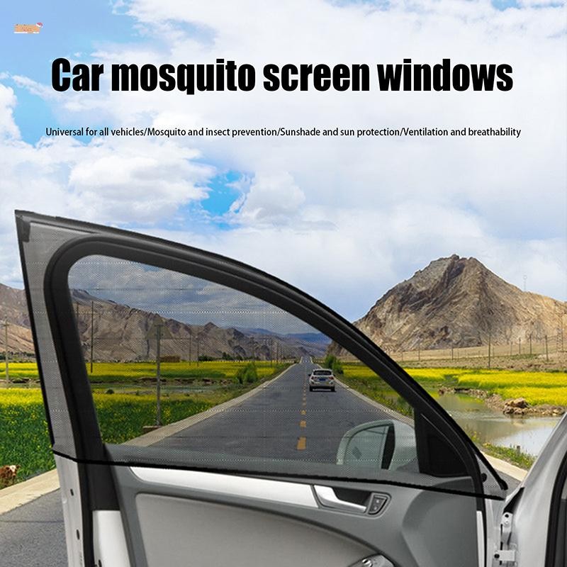Sweet Car Window Net Car With The Car Sunshade Anti-mosquito Insect ...