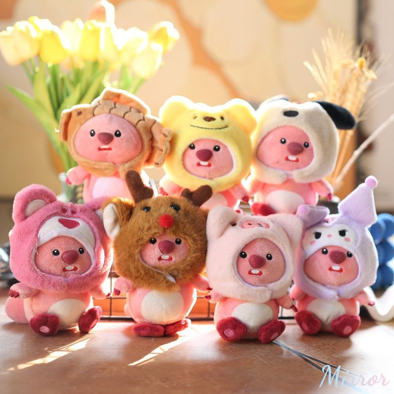 Loopy Original Anime Cartoon Plush Toy Little Beaver Rock Animal Serie ...