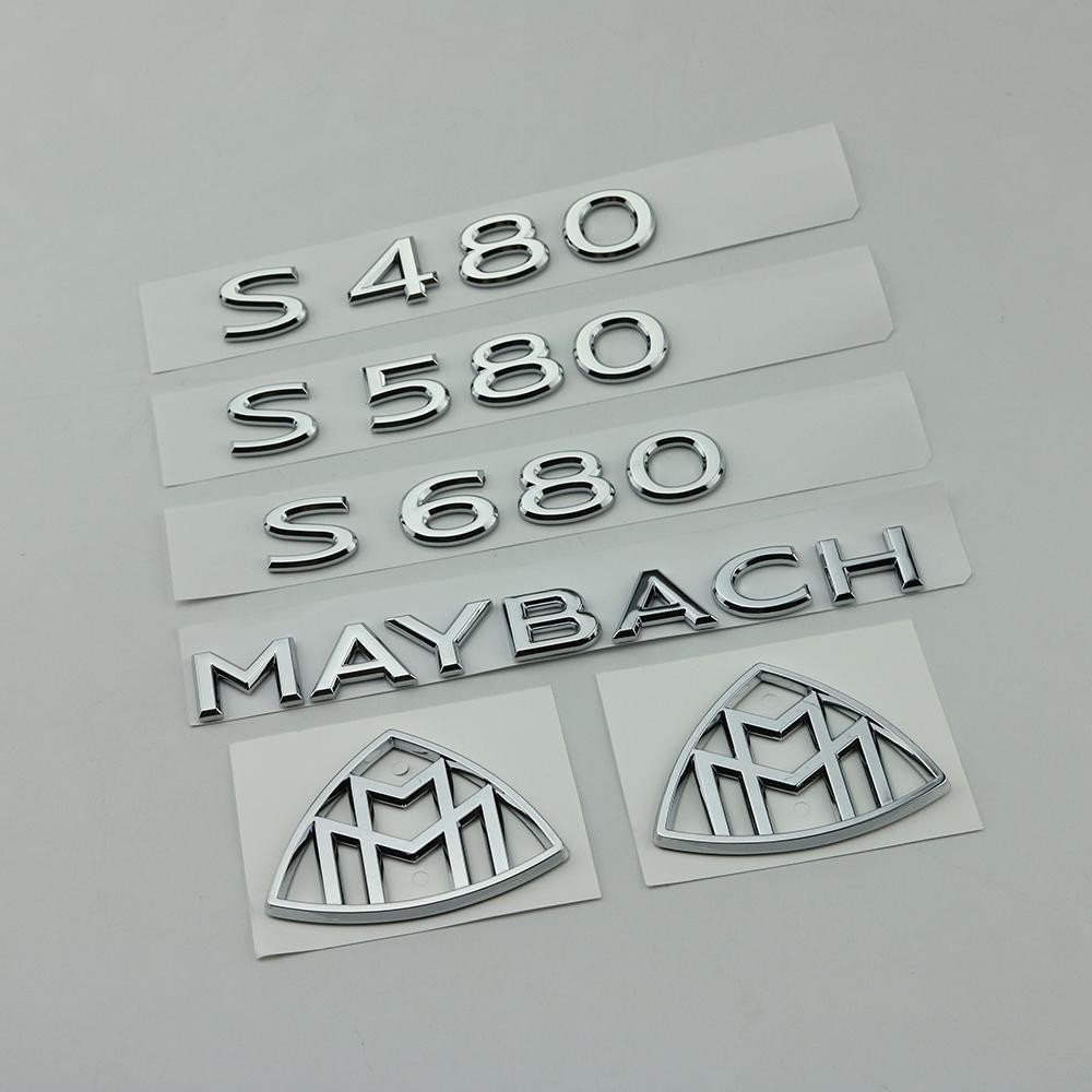 New S480-S680 Mercedes-Benz Maybach S-Class Modified Car Logo With ...