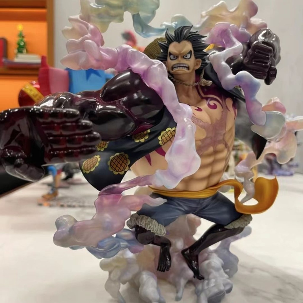One Piece Bandai POPMAX Four Gears POPGK Hand-Made Model Cartoon ...