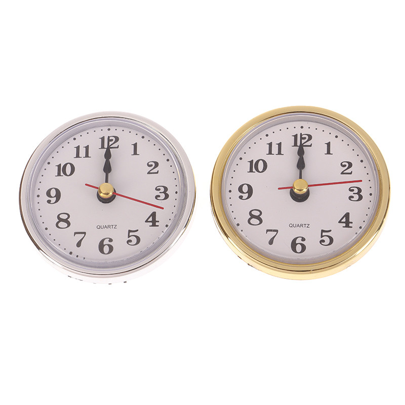Meuctiffy Classic Clock Craft Movement 2-1/2" (65mm) Round Clocks Head ...