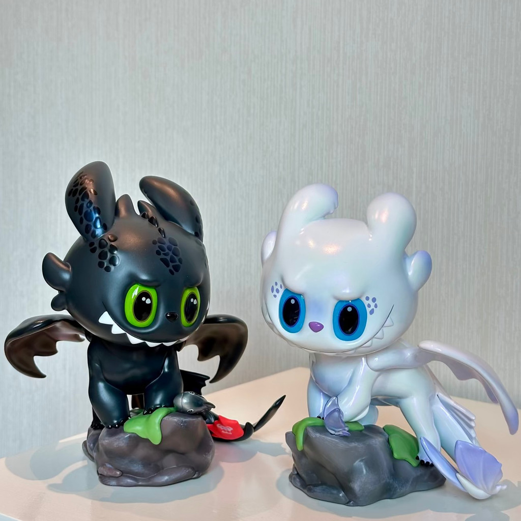【Genuine】LABUBU How To Train Your Dragon Toothless & Secret - Light ...