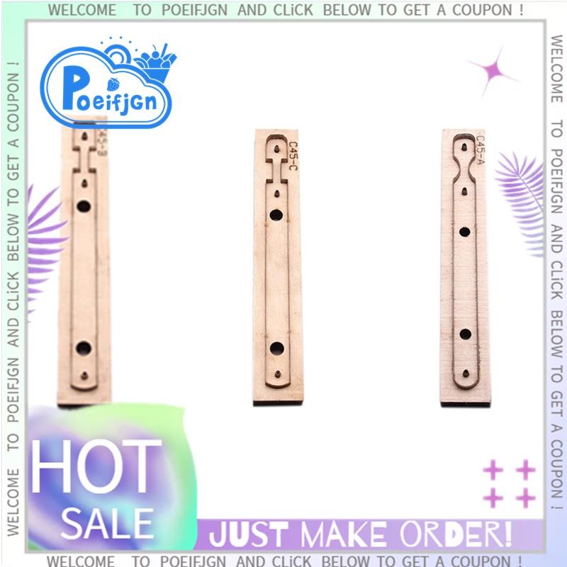 Wooden Punching Die Key Chain Stencil Tools Keychain Handcraft Pendant ...