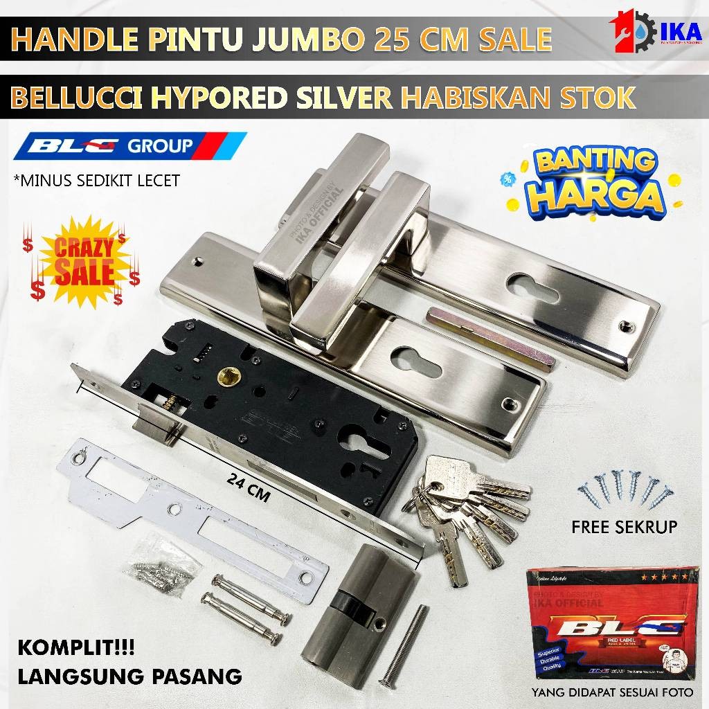 Genuine Bellucci Big Door Lock Bellucci Big Handle Stainless Bellucci ...