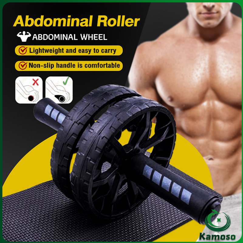 K.O. Abdominal Roller Exercise Wheel Fitness Equipment For Arms Back ...