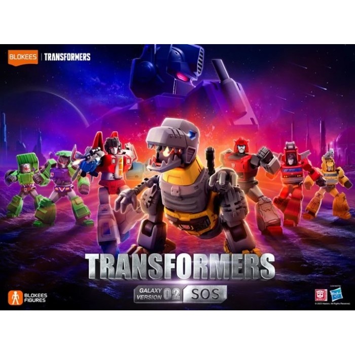 Blokees Transformers Galaxy Version Vol 2 GV02 Transformers SOS ...