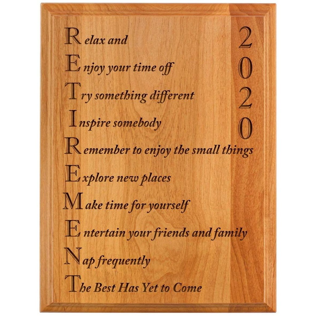 Retirement Gifts Women Men Retirement Retired Poem Retirement Gift ...