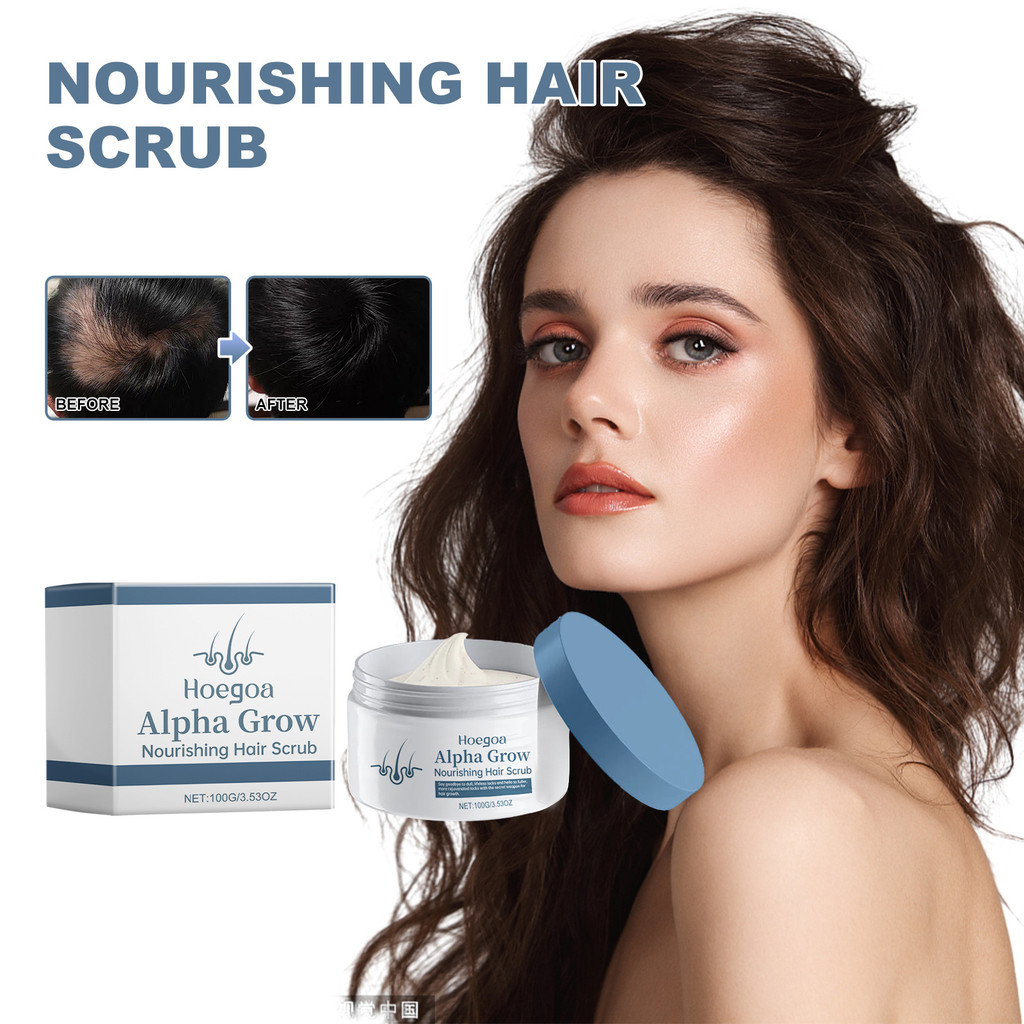 Hair Grow Nourishing Hair Scrub,Scalp Exfoliation for Dandruff Control ...