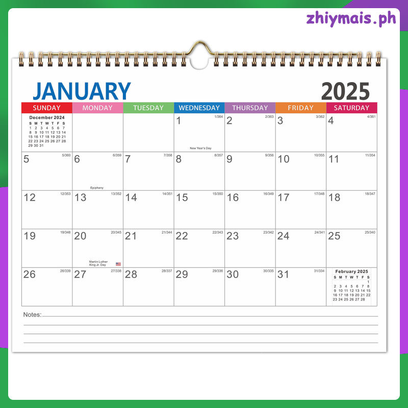 [CHRISTMAS GIFT] Fridge Calendar 2025 2024-2025 Wall Large Monthly Hand ...