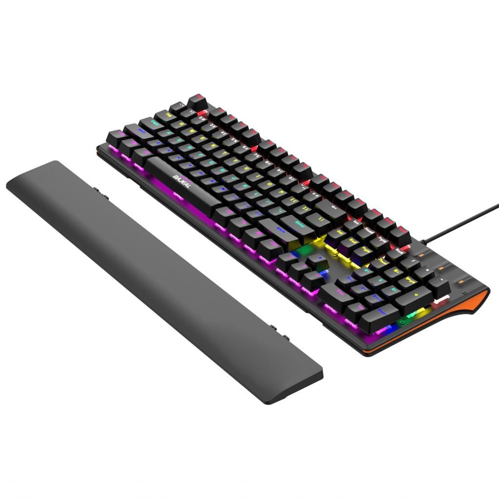 Ilike Wired Mechanical Keyboard RGB Lighting Gaming Responsive 104 Keys ...