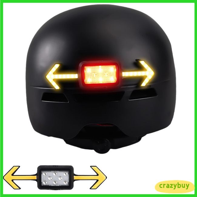 CR Bicycle Helmet Lights Wireless Remote Control Waterproof Usb ...