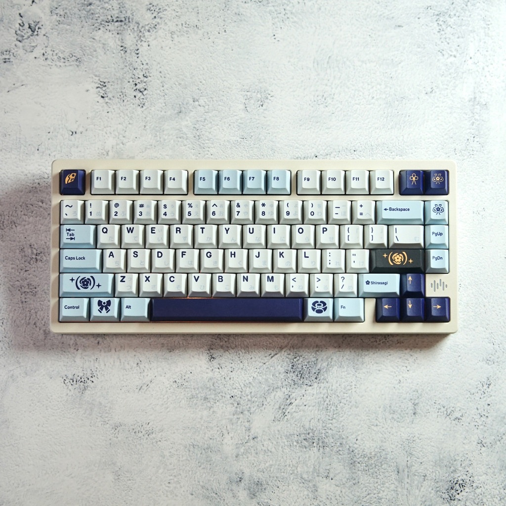 Shirasag Keycaps Cherry Profile PBT DYE-Subbed Keycaps For MX ...