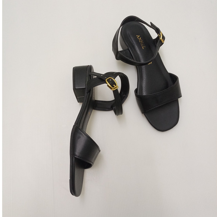 Duty Sandals - 1 inch heel sandals Semi Square Design SM Duty Sandals ...