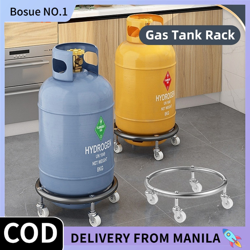 Gas Tank Holder with wheels landege Propane Cylinder Base Propane Tank ...